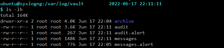 Vault Logging and Alerting on Day 1