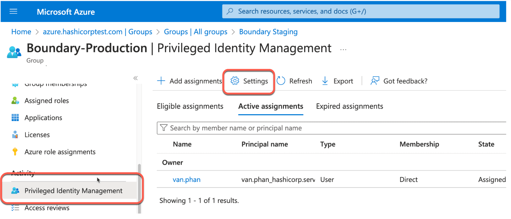 Just-in-time approval workflow with Boundary and Azure